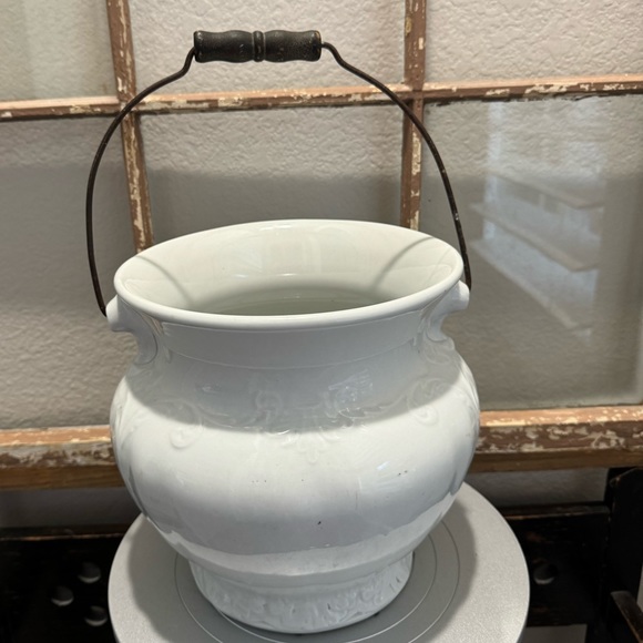 Other | 19thc Ironstone Slop Bucket Woriginal Handle | Poshmark